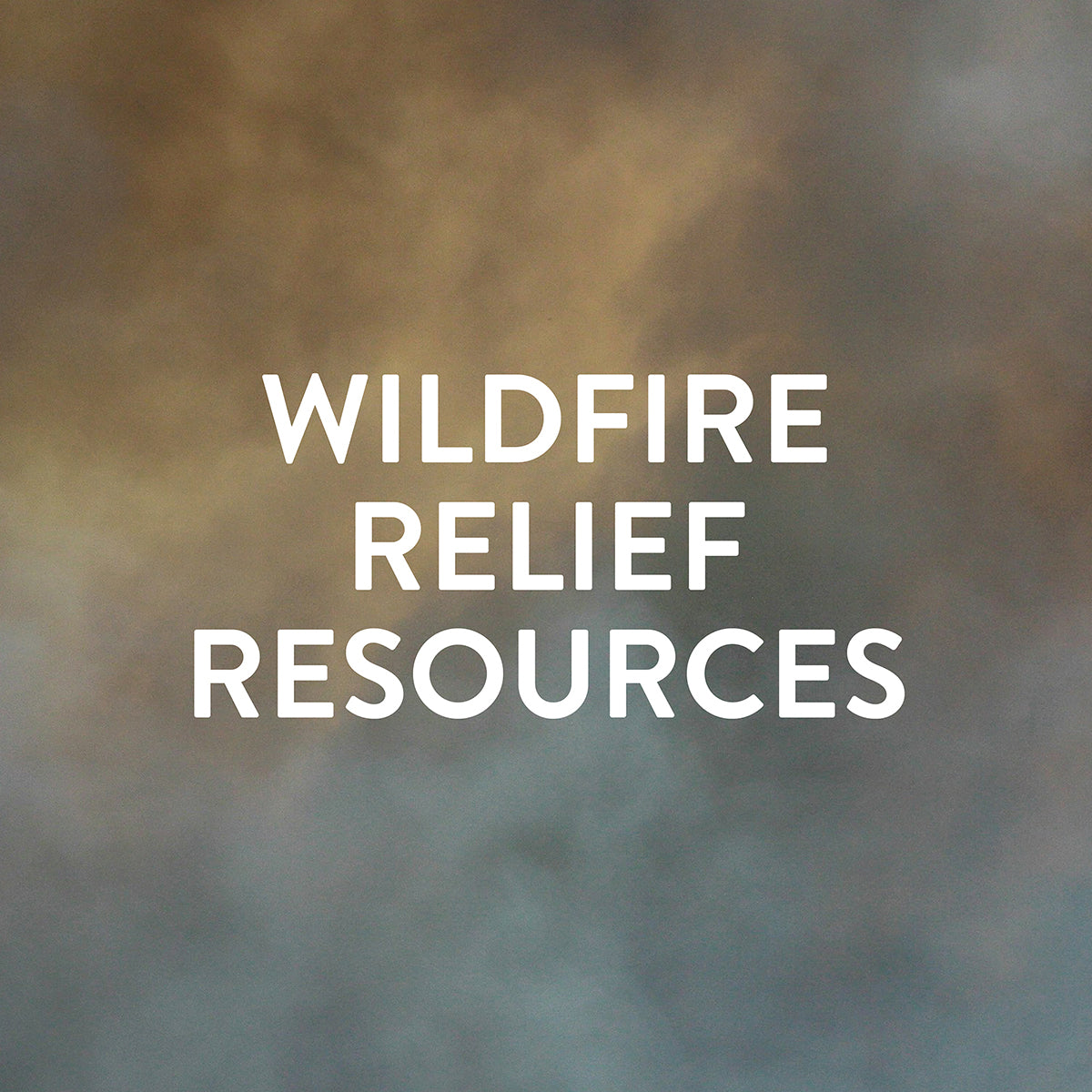 Wildfire Relief Resources – WorldFinds