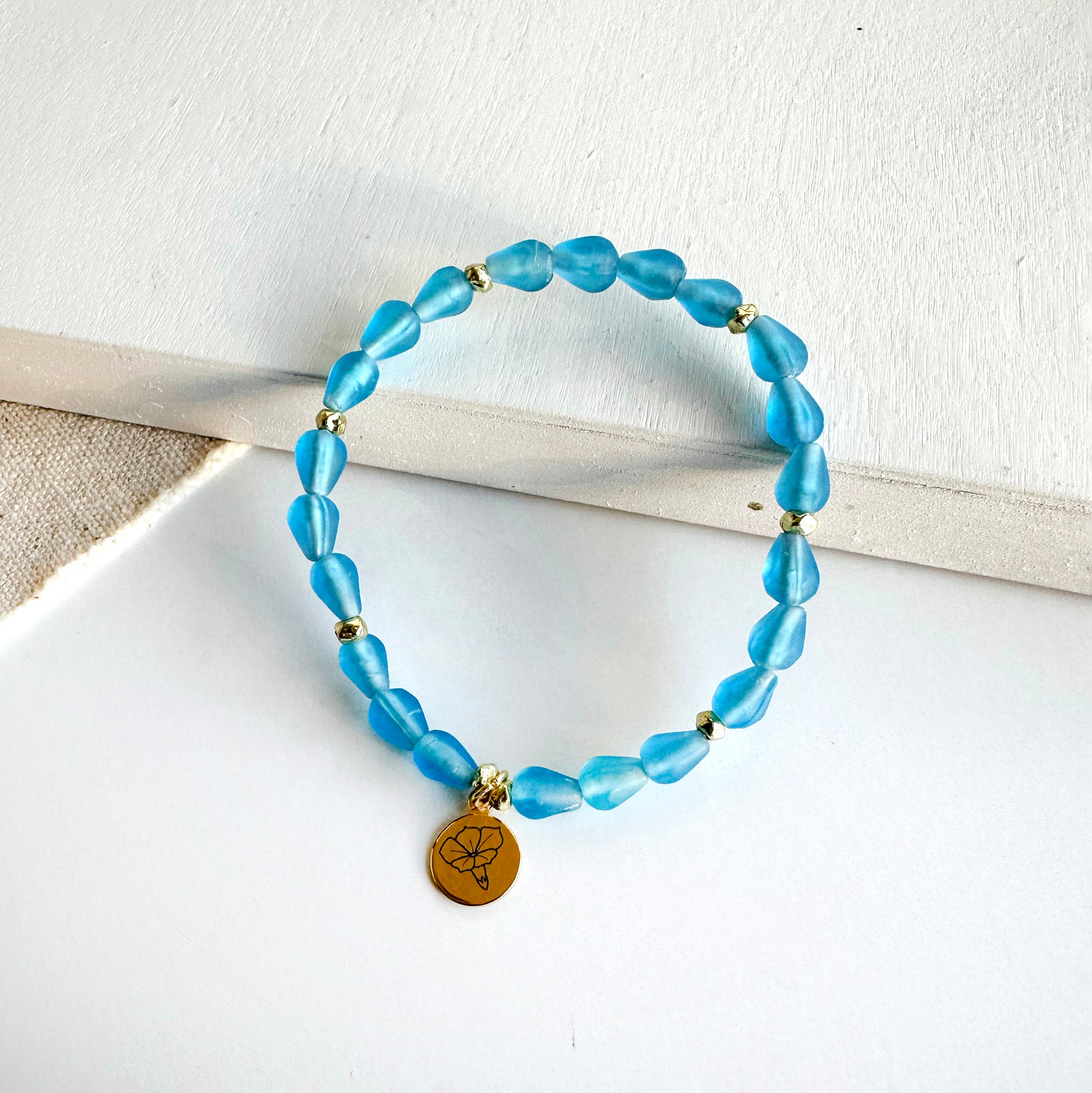 September Birth Flower Bracelet WorldFinds